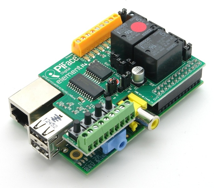 Piface Digital Io Interface Board Für Raspberry Pi Erweiterung Addon Platine Ebay